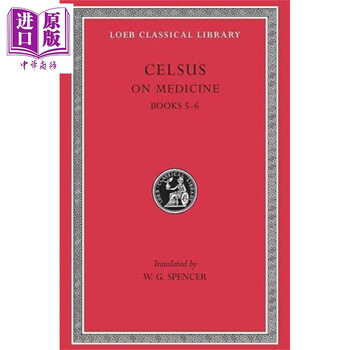 克里索 论医学 卷2 洛布古典丛书 原文拉英对照版 On Medicine Volume II 英文原版 Celsus 哲学 人文
