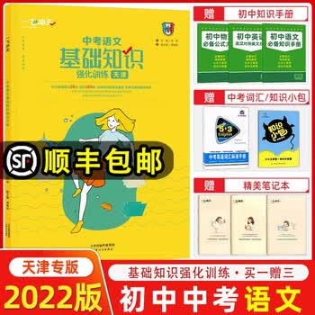 综合版 2022版 一飞冲天中考语文基础知识强化训练综合版初中语文积累与运用巩固提升考前训练160篇