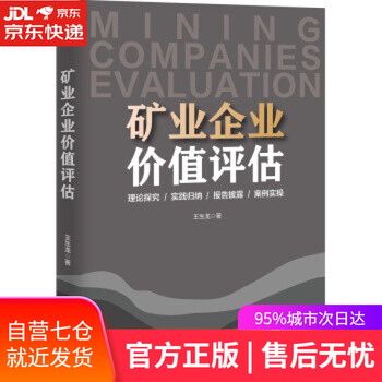 矿业企业价值评估 王生龙 著 中国市场出版社 9787509221853