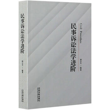 民事诉讼法学进阶