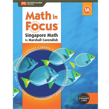 英语数学Math in Focus原版进口公立小学教材 1A级别 练习册
