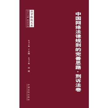 中国网络法律规则的完善思路 刑诉法卷 中国法制出版社 9787509368091  田刚