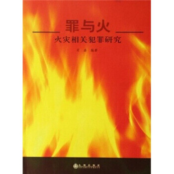 罪与火:火灾相关犯罪研究,肖磊,九州出版社,