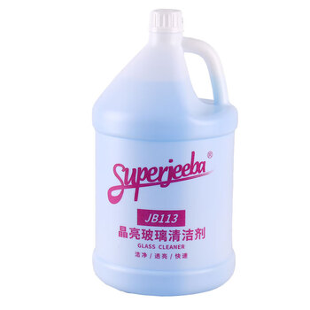 【SUPERJEEBAJB113】SUPERJEEBA JB113白云清洁洁霸 晶亮玻璃清洁剂浴室 玻璃瓷砖镜面不锈钢清洗剂 3.78L*1瓶【行情 报价 价格 评测】-京东