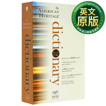 美国传统英语词典第五版 英文原版 The American Heritage Dictionary