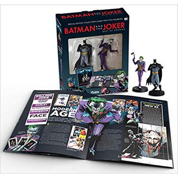 蝙蝠侠与小丑 收藏模型手办书套装 英文原版 Batman and The Joker