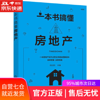 【正版图书】一本书搞懂房地产 何志阳 主编 化学工业出版社