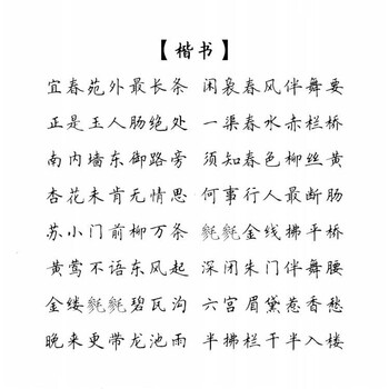 机关国企公务员申论范文考试字帖国考公考楷书行楷临摹钢笔练字帖 楷书