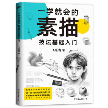一学就会的素描技法基础入门 飞乐鸟