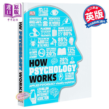 心理学如何运作 英文原版 DK-How Psychology Works 科普百科 视觉图解