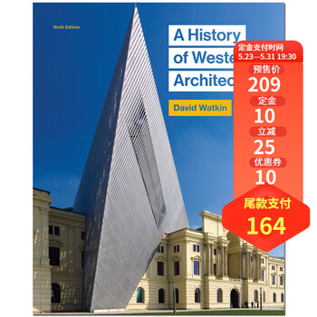 西方建筑史（第6版）A History of Western Architecture  建筑鉴赏艺术画册画集 外文原版建筑设计书籍 善本图书