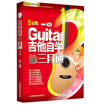 吉他自学三月通(附光盘)/刘传风华系列丛书