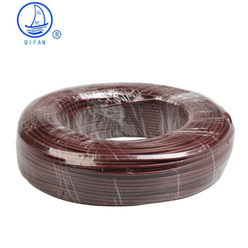 起帆(QIFAN)电线电缆 BVR2.5平方国标家装单芯多股铜芯软线 棕色 100米【图片 价格 品牌 报价】-京东