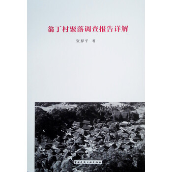 翁丁村聚落调查报告详解