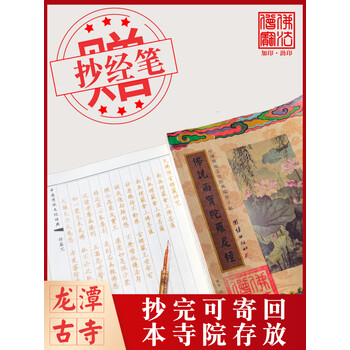 心经抄写本地藏经金刚经药师经大悲咒楞严咒无量寿经练字临摹佛经 修定：金刚经专修·共21本