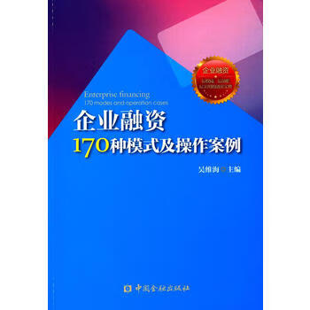 企业融资170种模式与操作案例