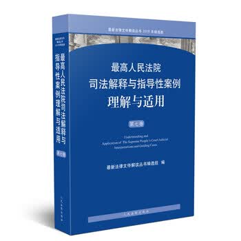 最高人民法院司法解释与指导性案例理解与适用（第七卷）
