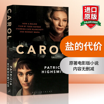 英文原版 盐的代价 Carol Film Tie-in 卡罗尔 电影版