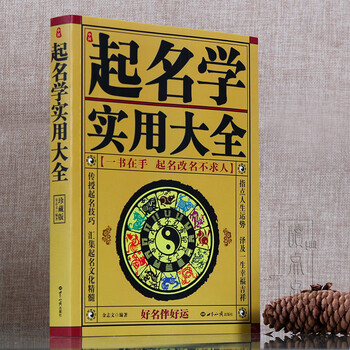 中国起名学实用大全 姓名学命理五行 四柱数理三才  取名好名字起名改名不求人 取名字宝宝取名书籍  