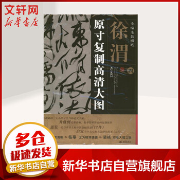 条幅名品精选.原寸复制高清大图:徐渭(4) 