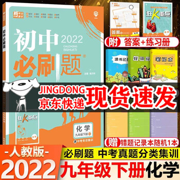 2022新版 初中必刷题九年级下册化学人教版 9年级下册化学必刷题 初三化学同步练习册资料书