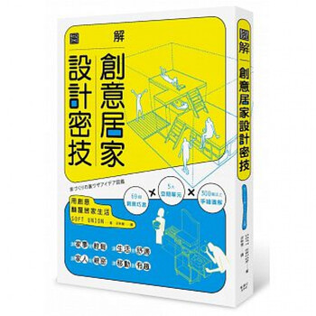 现货台版 图解创意居家设计密技用创意颠覆居家生活装饰装修装潢图片案例