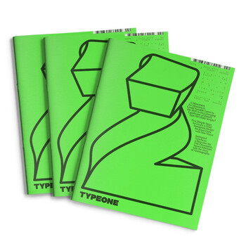 【包邮】【订阅】 Typeone 媒体趋势探讨主题杂志 英国英文版 年订2期 善本图书