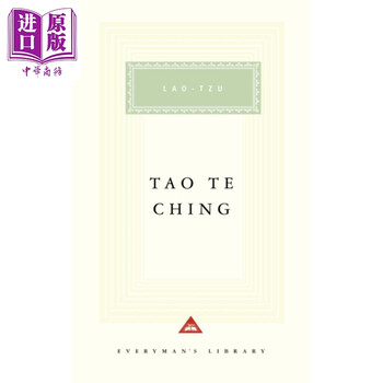 道德经 刘殿爵译本 Everyman s Library Classics Tao Te Ching 英文原版 Lao Tzu D C Lau 老子 中国古典文学