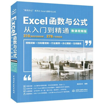 Excel函数与公式从入门到精通(微课视频版)