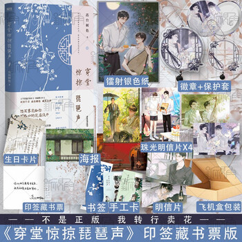 穿堂惊掠琵琶声 高台树色著 长佩文学新增千字全新番外 随书赠品丰富 青春文学小说书籍 新视角图书正版 穿堂惊掠琵琶声【彩绘飞机盒包装】
