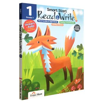 Evan Moor 聪慧启蒙系列 有声阅读与拼写系列 一年级 Smart Start Read & Write Grade 1