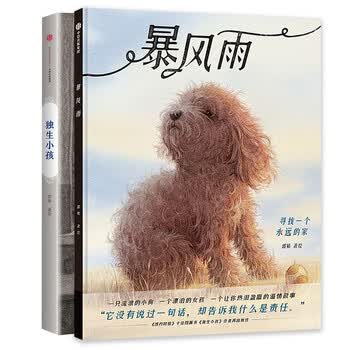 暴风雨绘本（套装共2册 暴风雨 + 独生小孩）《纽约时报》儿童情感教育绘本