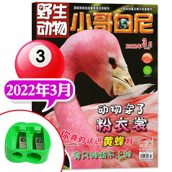 【多期单本自选】小哥白尼野生动物杂志2022年6月新 另有往期及预售可选 带赠品6-15岁儿童科普期刊 2022年3月