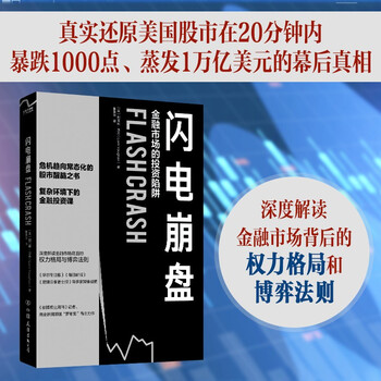闪电崩盘：金融市场的投资陷阱 金融投资理财正版图书