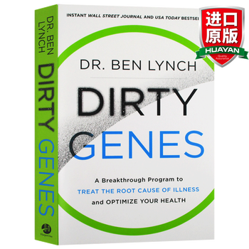 英文原版 肮脏的基因  Dirty Genes Ben Lynch 健康与养生 自然科学
