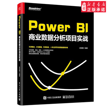 POWER BI商业数据分析项目实战 武俊敏 著 软硬件技术 专业科技 电子工业出版社 978712
