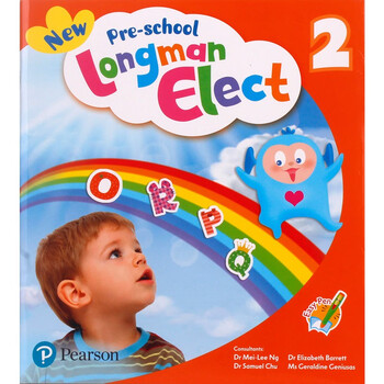 《新版香港朗文幼儿园英语培训教材 New Pre-school Longman Elect 第二册学生用书》【摘要 书评 试读】- 京东图书