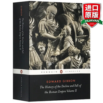 【瑕疵书】罗马帝国衰亡史2 英文原版 The History of the Decline and Fall