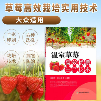 温室草莓高效优质生产技术 温室草莓种植技术书籍 草莓病虫害防治书籍