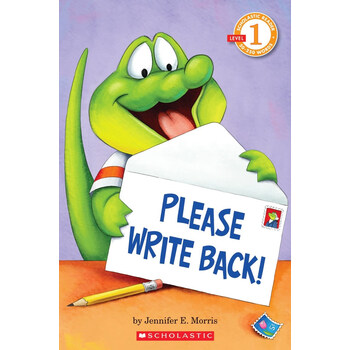 学乐分级阅读级别1 请给我回信 1册 英文原版   故事书 Scholastic Reader Level 1：Please Write Back Scholastic Reader 7-9岁 