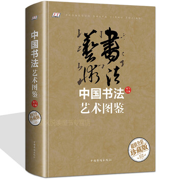 正版精装 中国书法艺术图鉴超值全彩珍藏版 书法名帖鉴赏教材入门楷行篆隶草书理论教程 中国书