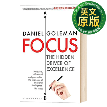 专注 英文原版 Focus 英版 情商之父丹尼尔戈尔曼 Daniel Goleman