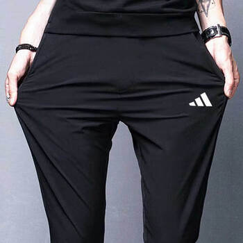 ADIDAS阿迪达斯男裤运动裤24夏季新款快干透气跑步健身训练卫裤长裤子男 IK9680梭织薄款/快干透气 XL【图片 价格 品牌 报价】-京东