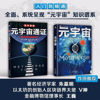 元宇宙 + 元宇宙通证 套装2册 赵国栋 邢杰等著 系统呈现“元宇宙”知识谱系 中译出版社