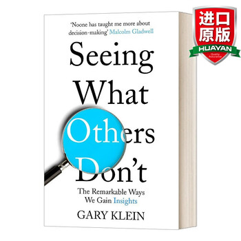 英文原版 洞察力的秘密 Seeing What Others Don't: The Remarkable Ways We Gain Insights