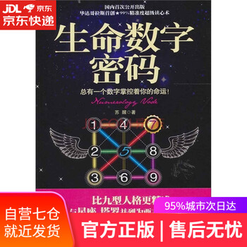 【正版图书】生命数字密码（赠送数字卡9张）
