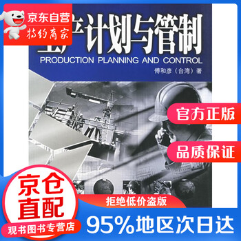 【正版图书】生产计划与管制—福友现代实用企管书系 傅和彦 编著 厦门大学出版社