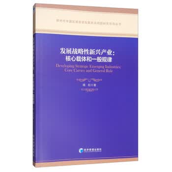 发展战略性新兴产业：核心载体和一般规律