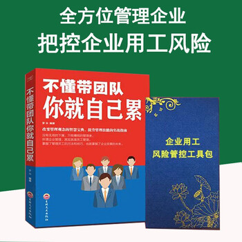 不懂带团队你就自己累+企业用工风险管控工具包全方位管理企业把控企业用工风险