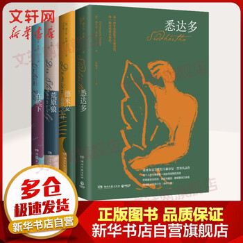 黑塞作品集 全四册 悉达多+在轮下+德米安 彷徨少年时+荒原狼
